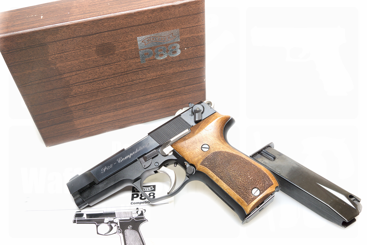 Walther P88 Competition Full Box Set inkl. 2 Magazinen 9mm Luger - eGun